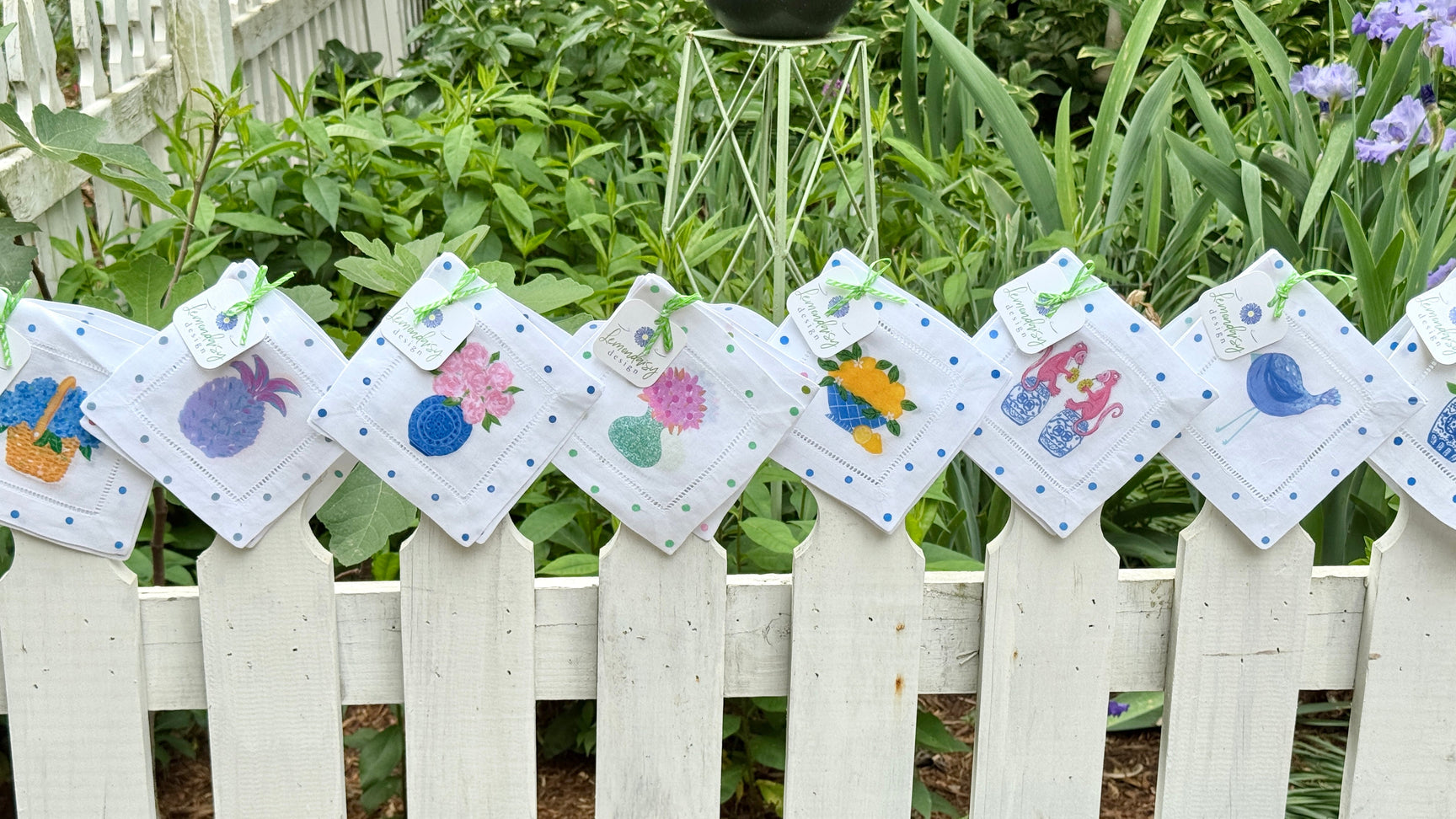 Linen Cocktail Napkins – Lemondaisy Design