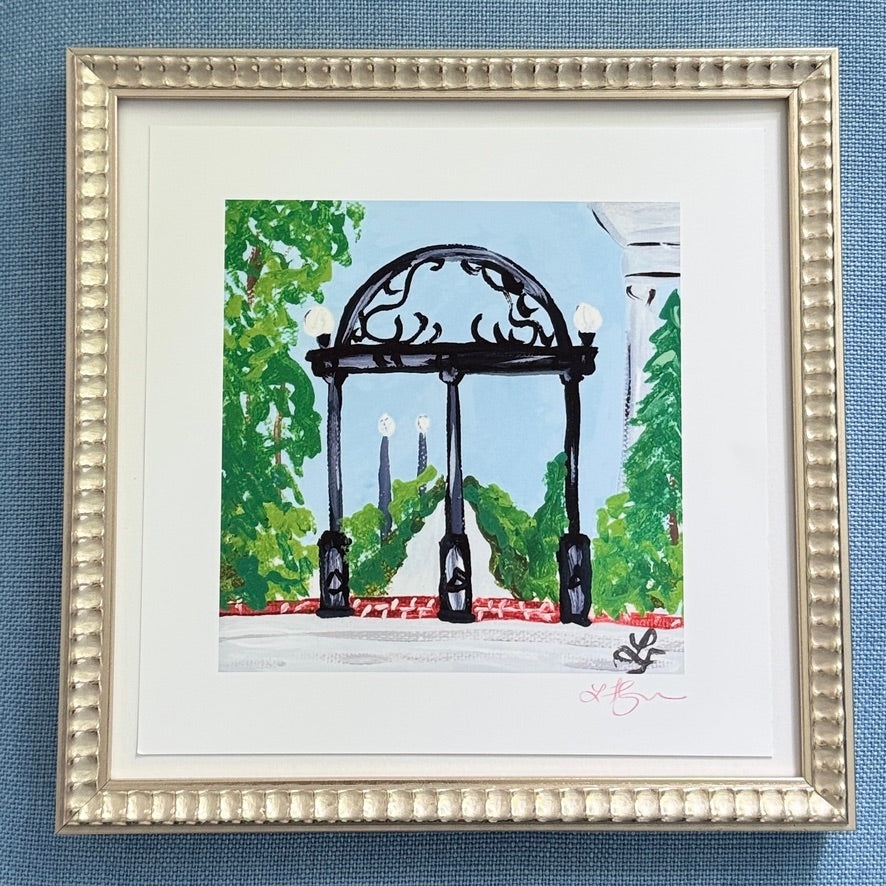 UGA Georgia Arch Art Print – Lemondaisy Design