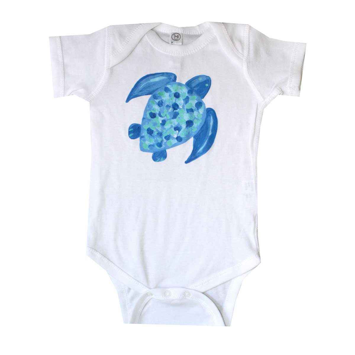 Sea Turtle Baby Creepers | Sizes 6-12 Months | Lemondaisy Baby ...